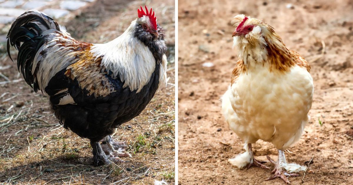 Faverolles Chicken Breed Quick Info + Where to Buy - Chicken & Chicks Info